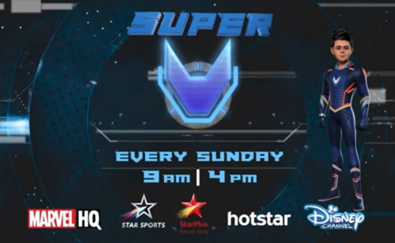 'SUPER V' CARTOON SHOW ON DD FREE DISH